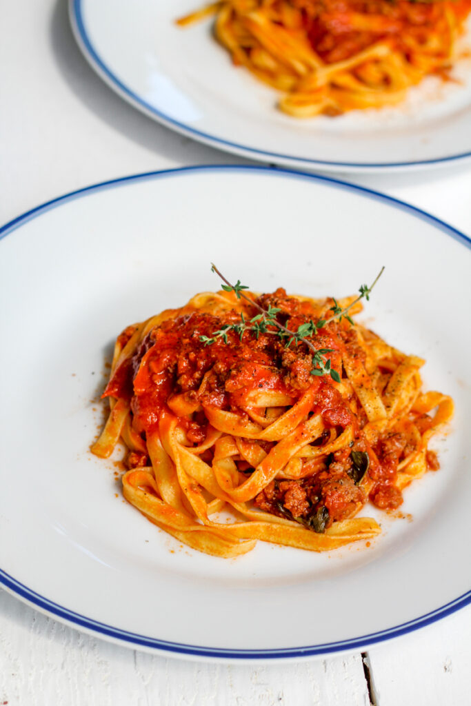Italian Lamb Ragù (Ragu di Agnello) - Savoring Pasta