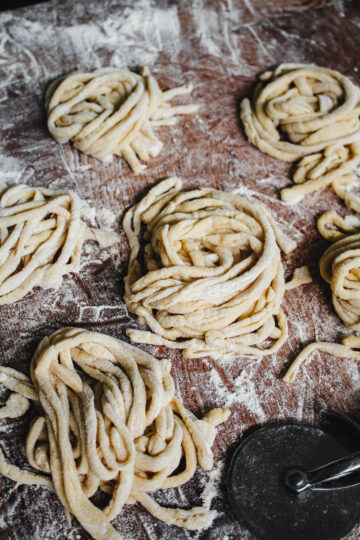 Homemade Pici Pasta Recipe (Hand Rolled) - Savoring Pasta