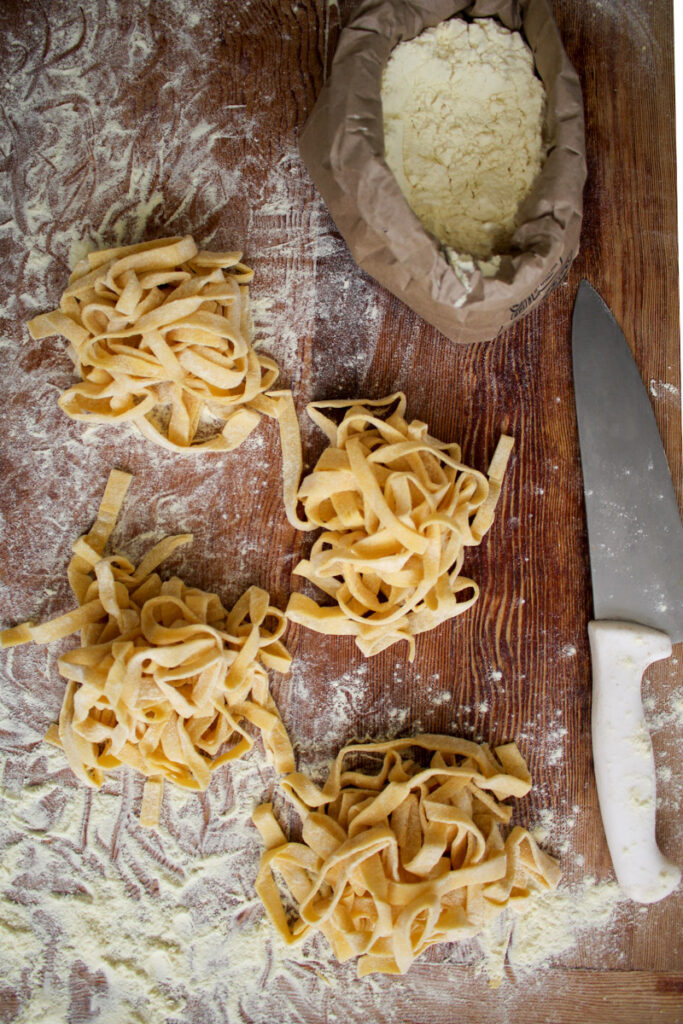 How to Make Tagliatelle Pasta (Homemade) - Savoring Pasta