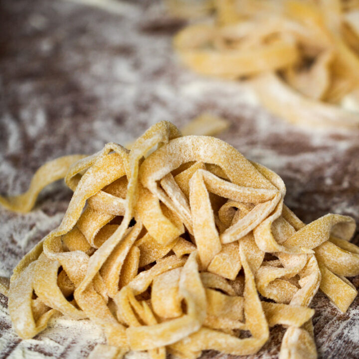 How to Make Tagliatelle Pasta (Homemade) - Savoring Pasta